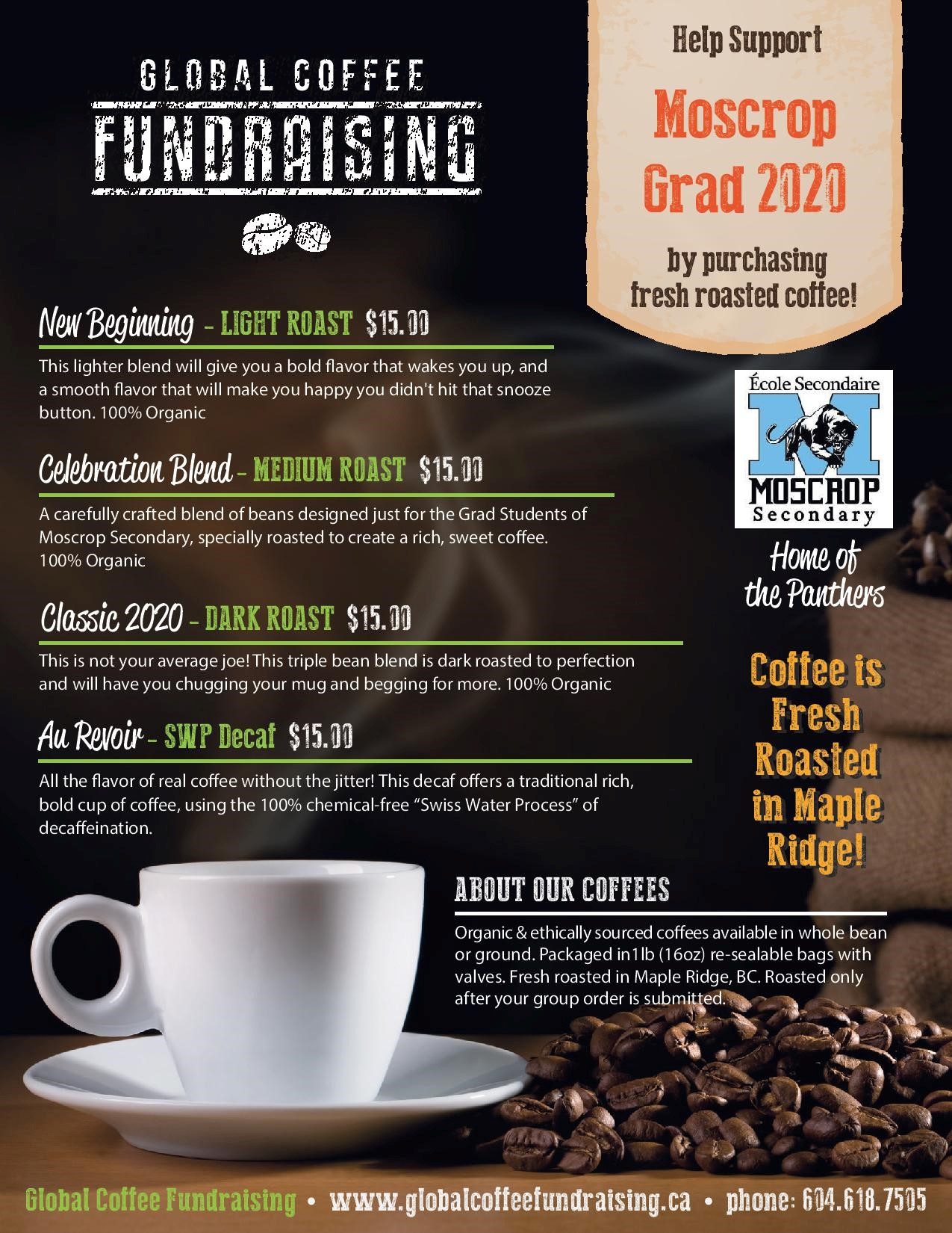 Grad Council Fundraiser | Moscrop Secondary School